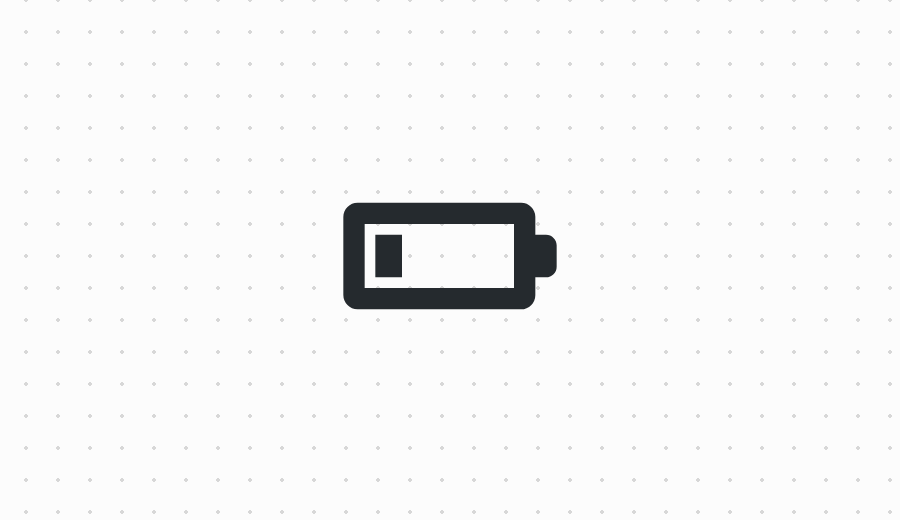 Battery 25 Horizontal (Modus Outlined) · Modus Icons