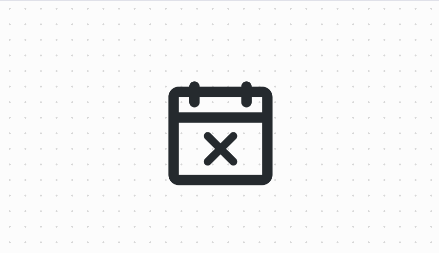 Calendar Cancel (Modus Outlined) · Modus Icons