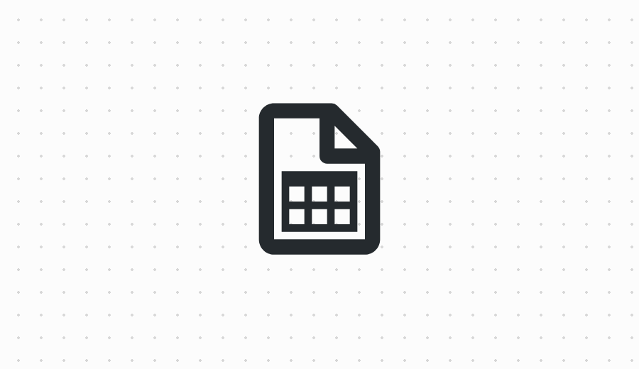 File Table (Modus Outlined) · Modus Icons
