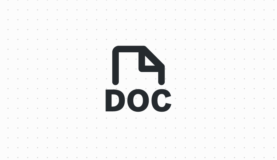 File Type Doc (Modus Outlined) · Modus Icons
