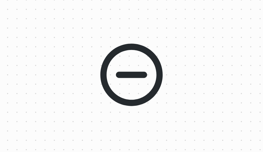 Remove Circle (Modus Outlined) · Modus Icons