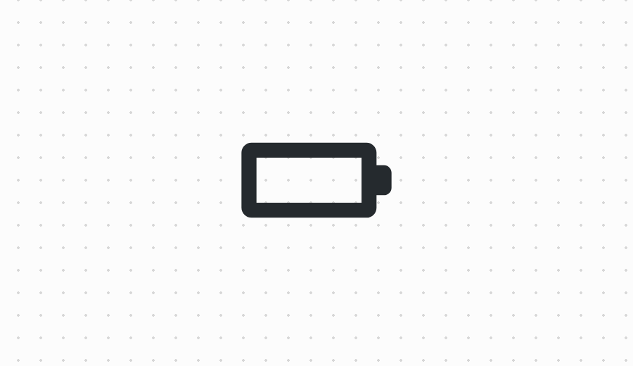 Battery 0 Horizontal (Modus Solid) · Modus Icons