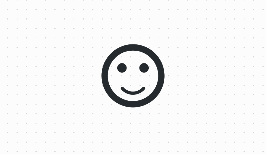 Smiley Somewhat Satisfied Outlined (Modus Solid) · Modus Icons